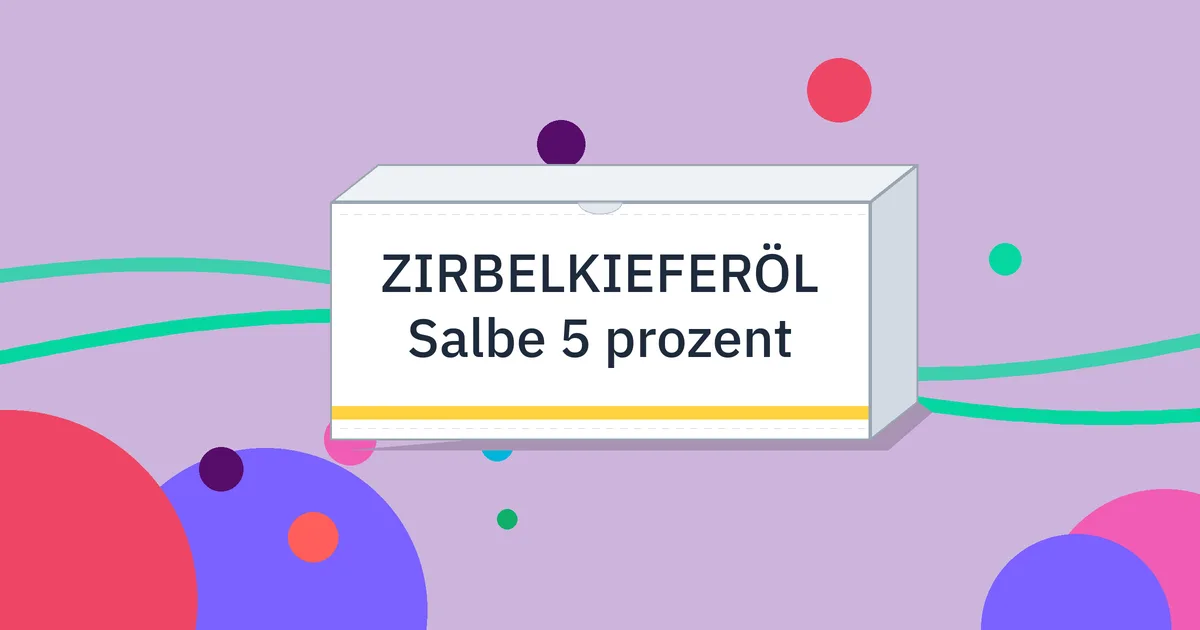 Symbolbild: Packung mit der Aufschrift ZIRBELKIEFERÖL Salbe 5 prozent (PZN 18901643) – Verfügbarkeit und Bezug in Apotheken in Frankfurt am Main