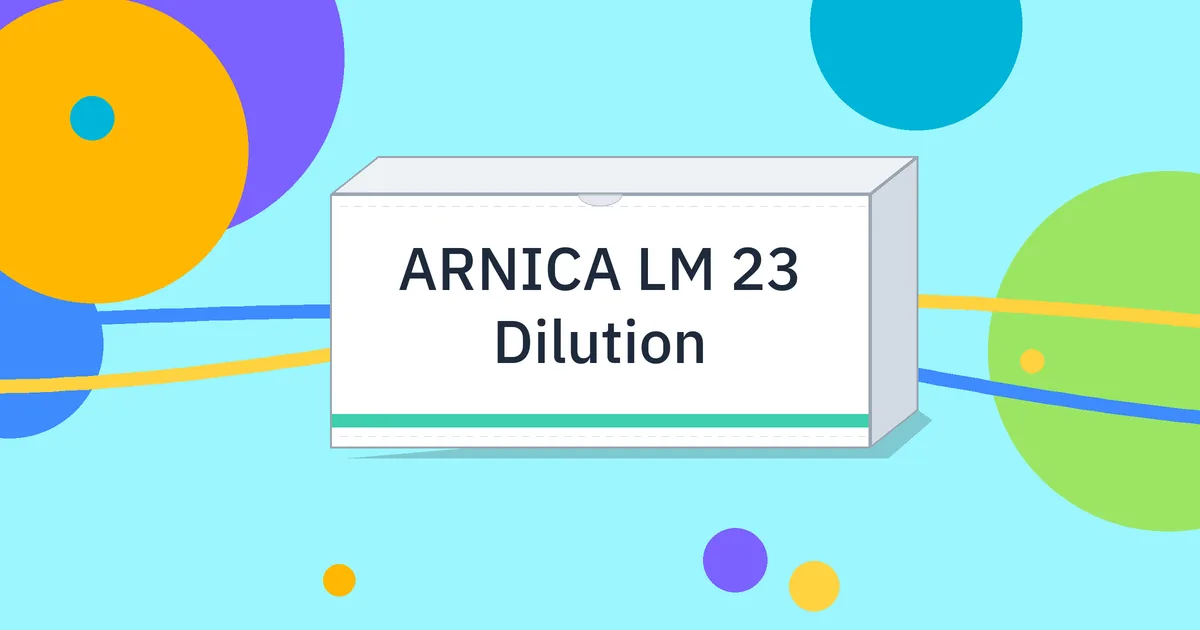 Symbolbild: Packung mit der Aufschrift ARNICA LM 23 Dilution (PZN 12770594) – Verfügbarkeit und Bezug in Apotheken in Frankfurt am Main