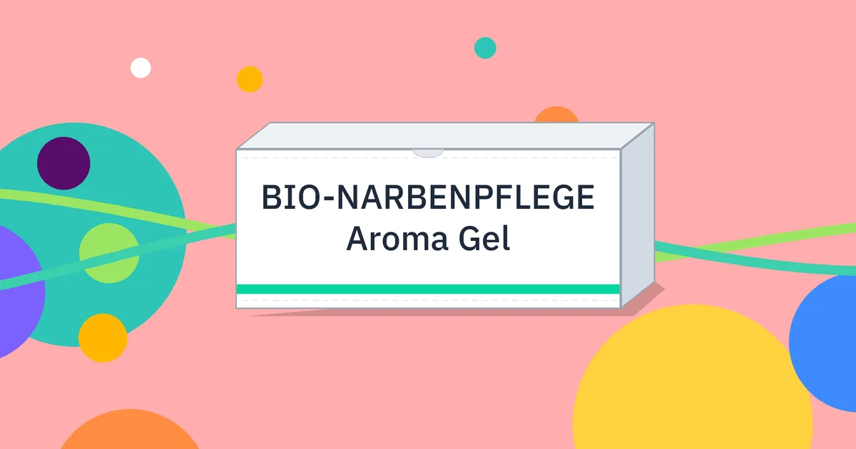 Symbolbild: Packung mit der Aufschrift BIO-NARBENPFLEGE Aroma Gel (PZN 18881662) – Verfügbarkeit und Bezug in Apotheken in Frankfurt am Main