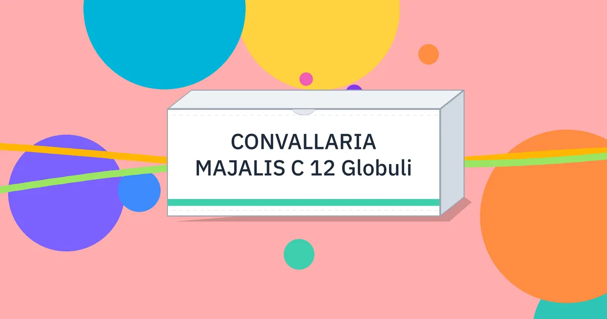 Symbolbild: Packung mit der Aufschrift CONVALLARIA MAJALIS C 12 Globuli (PZN 19717723) – Verfügbarkeit und Bezug in Apotheken in Frankfurt am Main