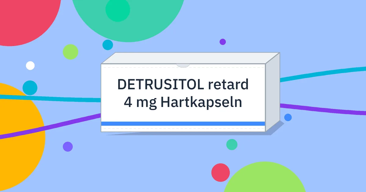 Symbolbild: Packung mit der Aufschrift DETRUSITOL retard 4 mg Hartkapseln (PZN 01811290) – Verfügbarkeit und Bezug in Apotheken in Frankfurt am Main