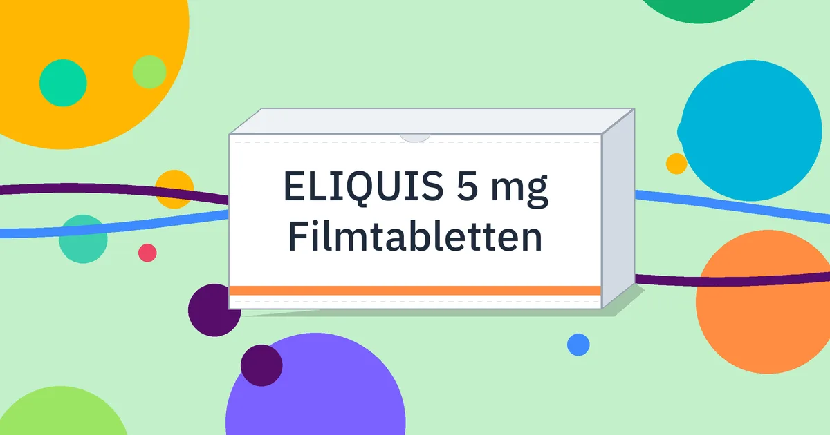Symbolbild: Packung mit der Aufschrift ELIQUIS 5 mg Filmtabletten (PZN 19188880) – Verfügbarkeit und Bezug in Apotheken in Frankfurt am Main
