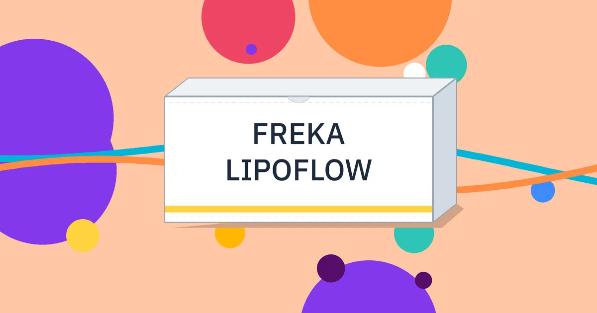 Symbolbild: Packung mit der Aufschrift FREKA LIPOFLOW (PZN 03920439) – Verfügbarkeit und Bezug in Apotheken in Frankfurt am Main