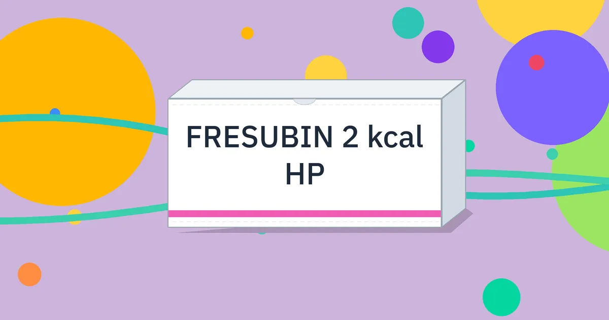 Symbolbild: Packung mit der Aufschrift FRESUBIN 2 kcal HP (PZN 09723378) – Verfügbarkeit und Bezug in Apotheken in Frankfurt am Main