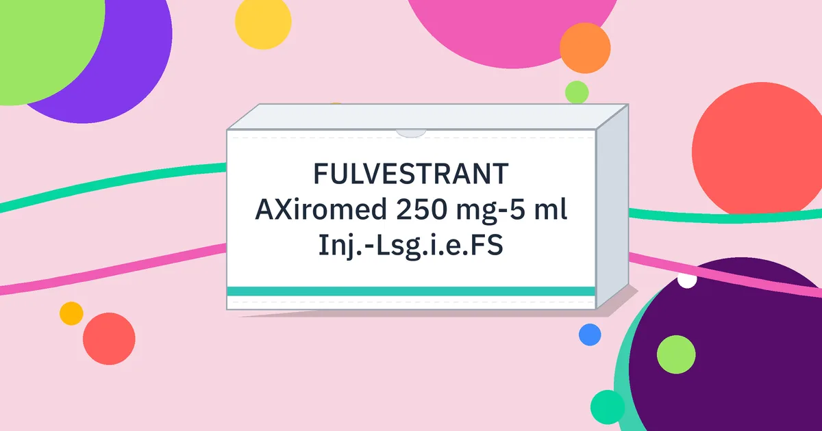 Symbolbild: Packung mit der Aufschrift FULVESTRANT AXiromed 250 mg-5 ml Inj.-Lsg.i.e.FS (PZN 16793103) – Verfügbarkeit und Bezug in Apotheken in Frankfurt am Main