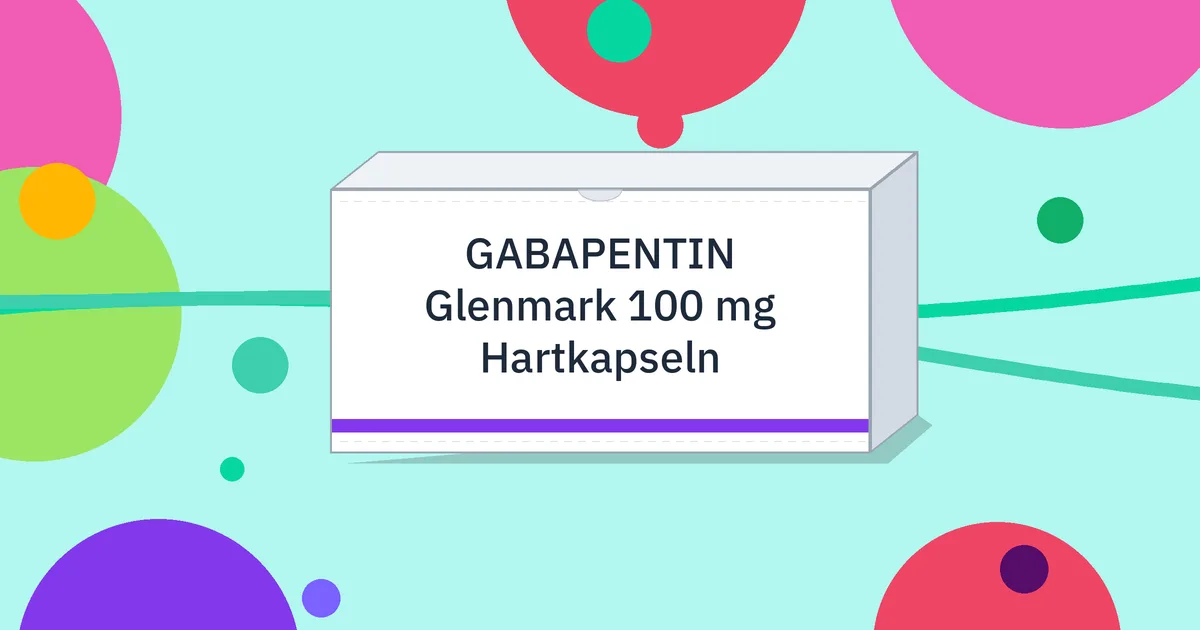 Symbolbild: Packung mit der Aufschrift GABAPENTIN Glenmark 100 mg Hartkapseln (PZN 13753824) – Verfügbarkeit und Bezug in Apotheken in Frankfurt am Main