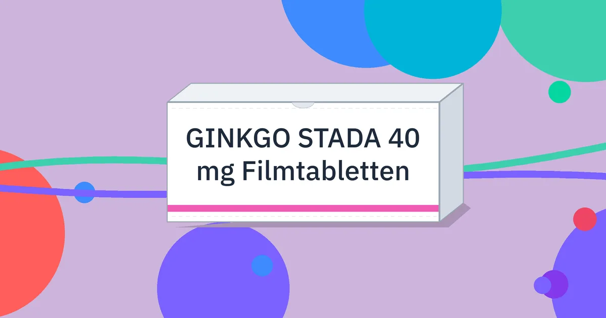 Symbolbild: Packung mit der Aufschrift GINKGO STADA 40 mg Filmtabletten (PZN 11654265) – Verfügbarkeit und Bezug in Apotheken in Frankfurt am Main