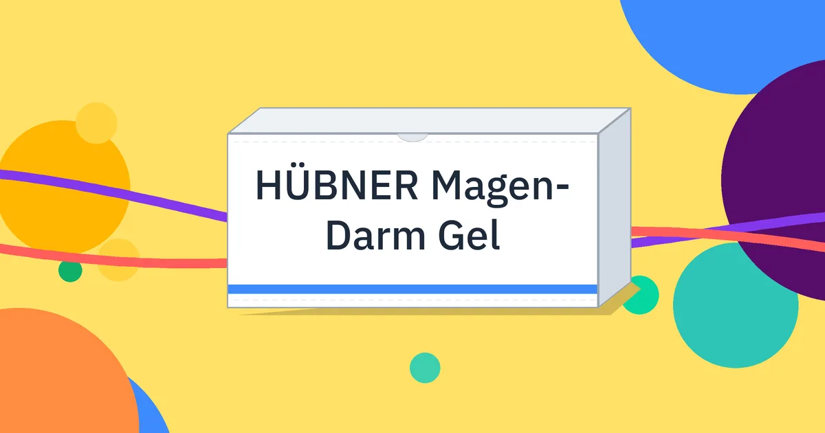 Symbolbild: Packung mit der Aufschrift HÜBNER Magen-Darm Gel (PZN 20038447) – Verfügbarkeit und Bezug in Apotheken in Frankfurt am Main