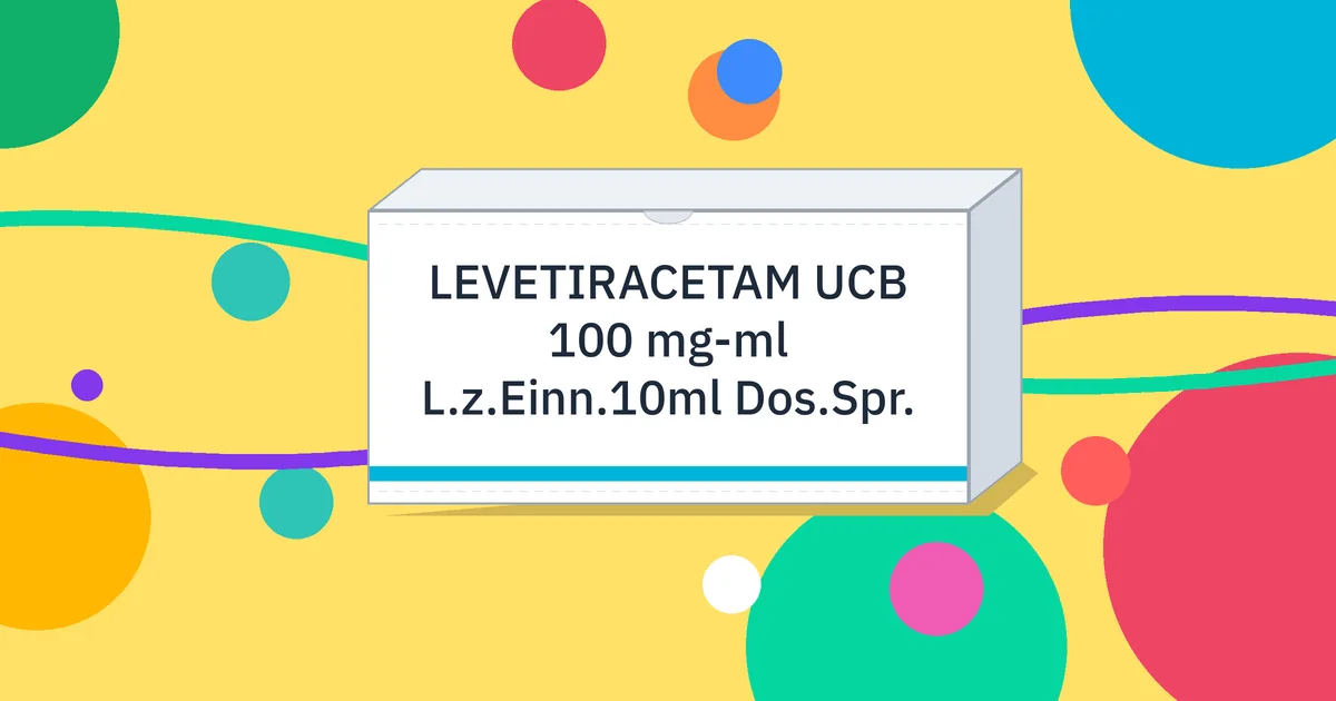 Symbolbild: Packung mit der Aufschrift LEVETIRACETAM UCB 100 mg-ml L.z.Einn.10ml Dos.Spr. (PZN 07611190) – Verfügbarkeit und Bezug in Apotheken in Frankfurt am Main