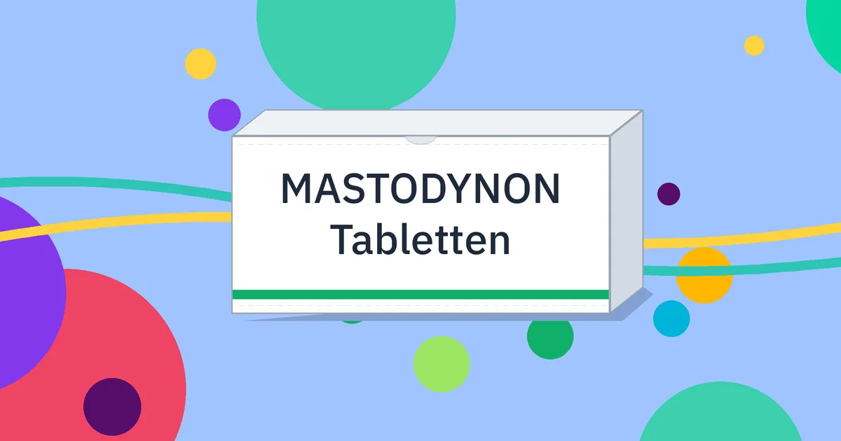 Symbolbild: Packung mit der Aufschrift MASTODYNON Tabletten (PZN 02169192) – Verfügbarkeit und Bezug in Apotheken in Frankfurt am Main