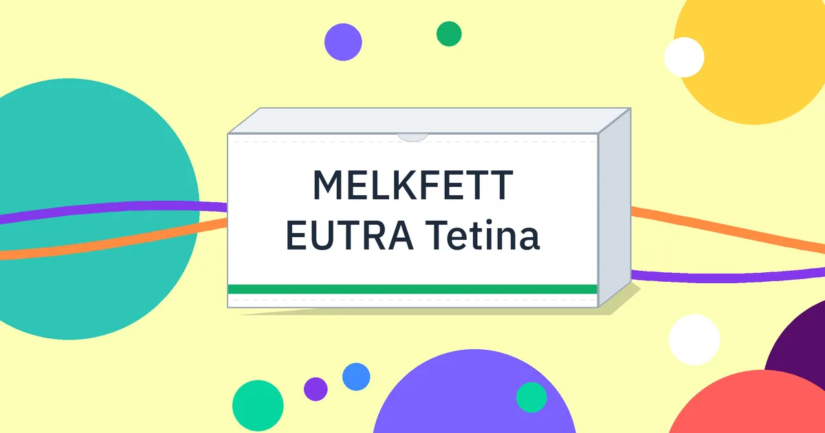 Symbolbild: Packung mit der Aufschrift MELKFETT EUTRA Tetina (PZN 03264811) – Verfügbarkeit und Bezug in Apotheken in Frankfurt am Main