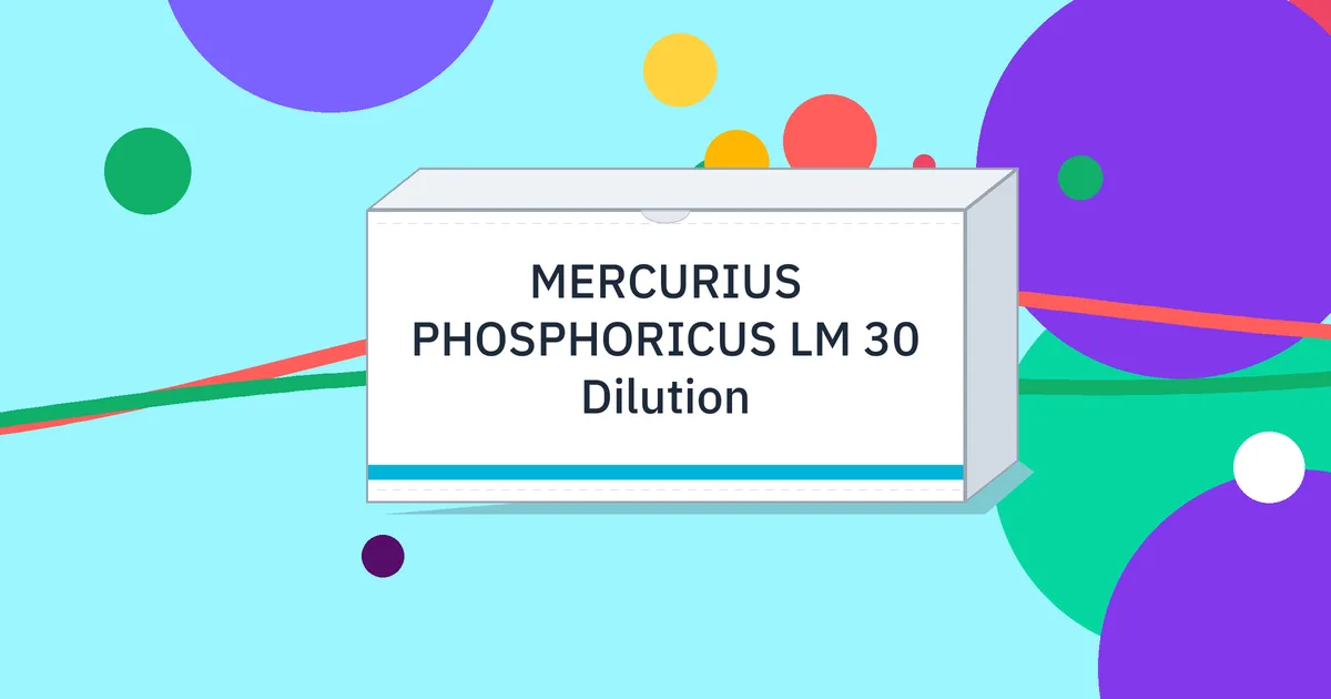 Symbolbild: Packung mit der Aufschrift MERCURIUS PHOSPHORICUS LM 30 Dilution (PZN 12952929) – Verfügbarkeit und Bezug in Apotheken in Frankfurt am Main