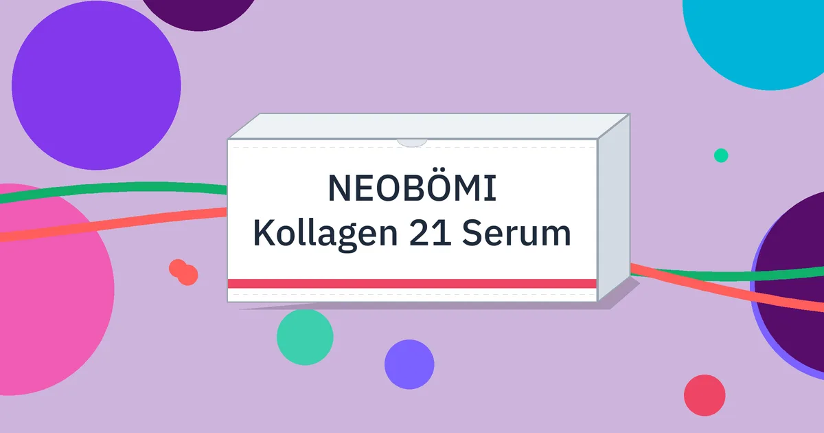 Symbolbild: Packung mit der Aufschrift NEOBÖMI Kollagen 21 Serum (PZN 17250617) – Verfügbarkeit und Bezug in Apotheken in Frankfurt am Main