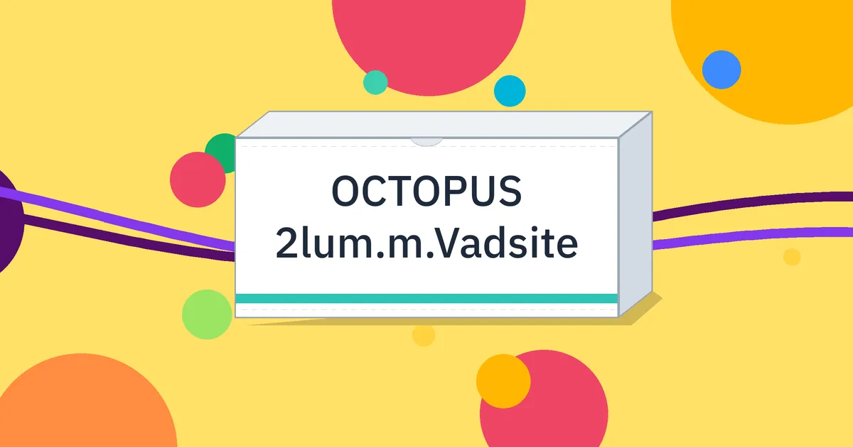 Symbolbild: Packung mit der Aufschrift OCTOPUS 2lum.m.Vadsite (PZN 13711932) – Verfügbarkeit und Bezug in Apotheken in Frankfurt am Main