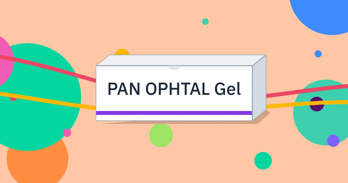 Symbolbild: Packung mit der Aufschrift PAN OPHTAL Gel (PZN 02003563) – Verfügbarkeit und Bezug in Apotheken in Frankfurt am Main
