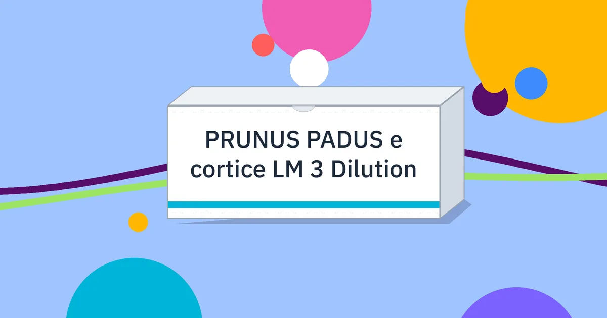 Symbolbild: Packung mit der Aufschrift PRUNUS PADUS e cortice LM 3 Dilution (PZN 13669265) – Verfügbarkeit und Bezug in Apotheken in Frankfurt am Main