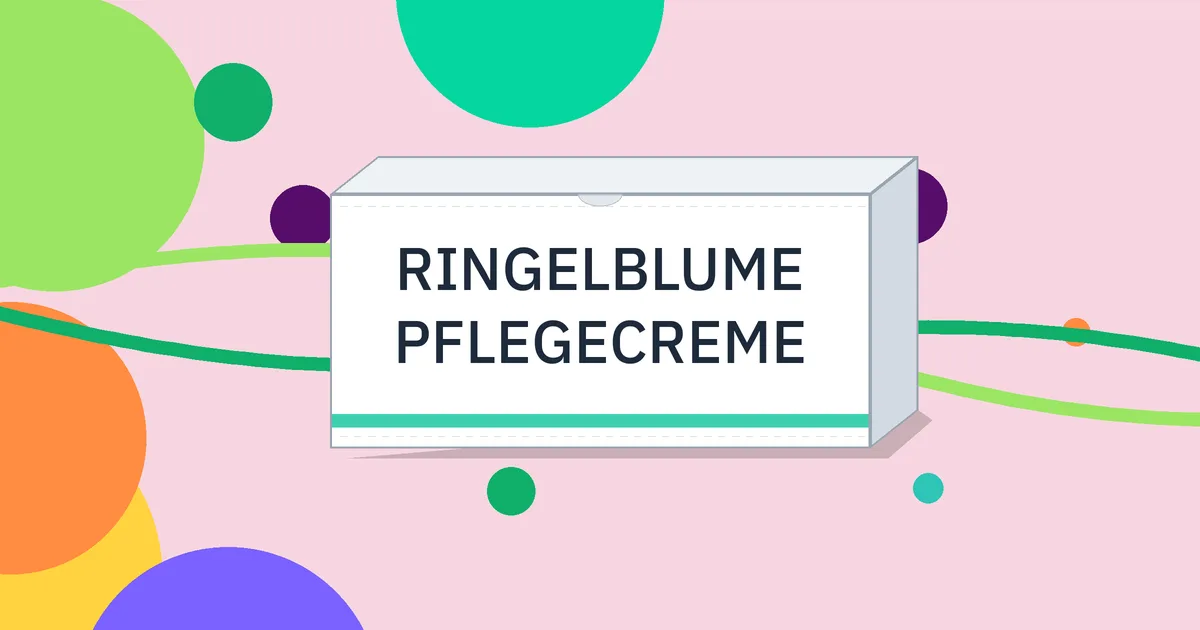 Symbolbild: Packung mit der Aufschrift RINGELBLUME PFLEGECREME (PZN 14306493) – Verfügbarkeit und Bezug in Apotheken in Frankfurt am Main