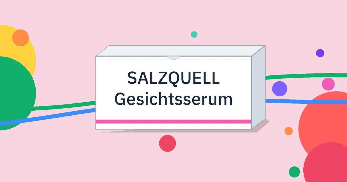 Symbolbild: Packung mit der Aufschrift SALZQUELL Gesichtsserum (PZN 18703328) – Verfügbarkeit und Bezug in Apotheken in Frankfurt am Main