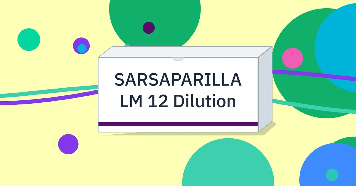 Symbolbild: Packung mit der Aufschrift SARSAPARILLA LM 12 Dilution (PZN 02603665) – Verfügbarkeit und Bezug in Apotheken in Frankfurt am Main
