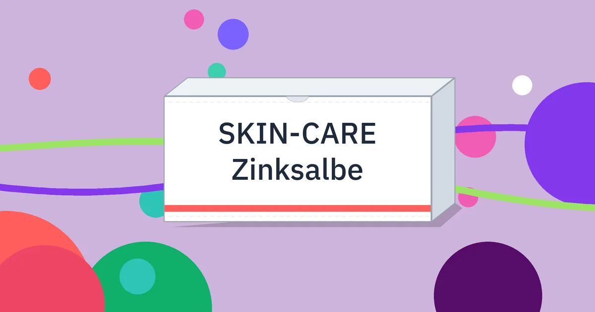 Symbolbild: Packung mit der Aufschrift SKIN-CARE Zinksalbe (PZN 15372606) – Verfügbarkeit und Bezug in Apotheken in Frankfurt am Main