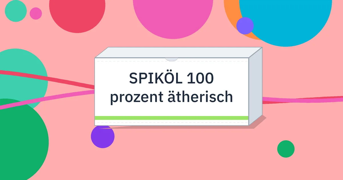 Symbolbild: Packung mit der Aufschrift SPIKÖL 100 prozent ätherisch (PZN 07206294) – Verfügbarkeit und Bezug in Apotheken in Frankfurt am Main
