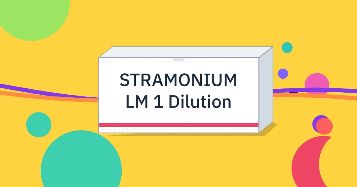 Symbolbild: Packung mit der Aufschrift STRAMONIUM LM 1 Dilution (PZN 13201711) – Verfügbarkeit und Bezug in Apotheken in Frankfurt am Main