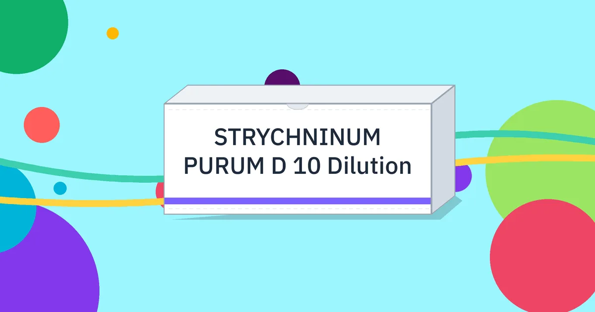 Symbolbild: Packung mit der Aufschrift STRYCHNINUM PURUM D 10 Dilution (PZN 07181200) – Verfügbarkeit und Bezug in Apotheken in Frankfurt am Main