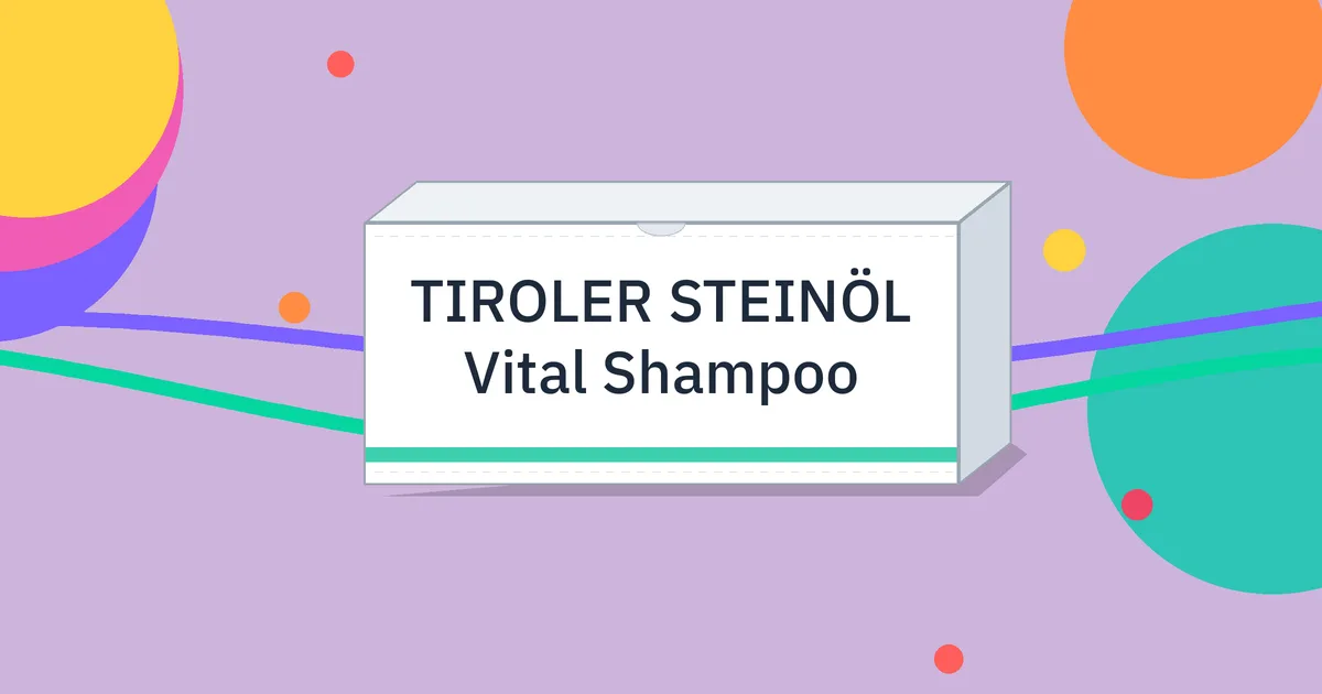 Symbolbild: Packung mit der Aufschrift TIROLER STEINÖL Vital Shampoo (PZN 06817506) – Verfügbarkeit und Bezug in Apotheken in Frankfurt am Main