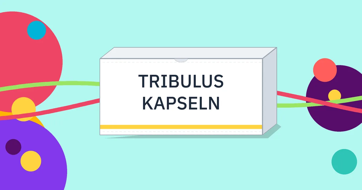 Symbolbild: Packung mit der Aufschrift TRIBULUS KAPSELN (PZN 07621231) – Verfügbarkeit und Bezug in Apotheken in Frankfurt am Main