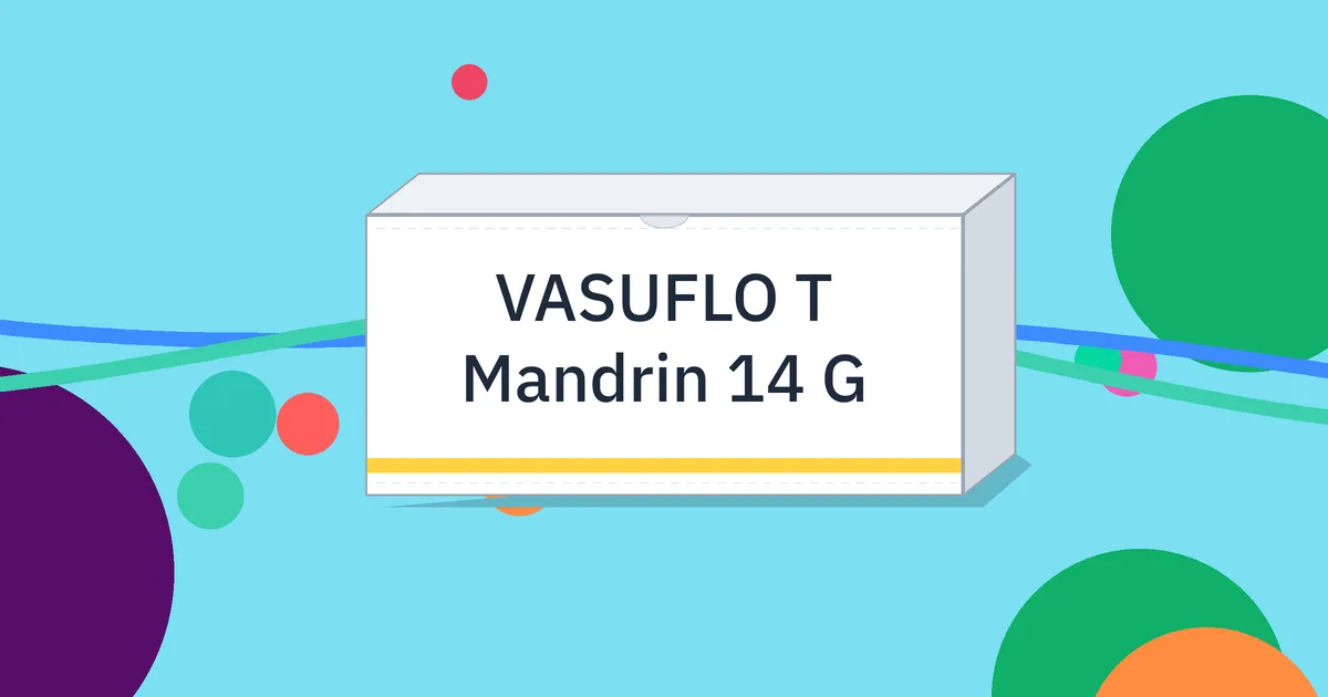 Symbolbild: Packung mit der Aufschrift VASUFLO T Mandrin 14 G (PZN 08495969) – Verfügbarkeit und Bezug in Apotheken in Frankfurt am Main