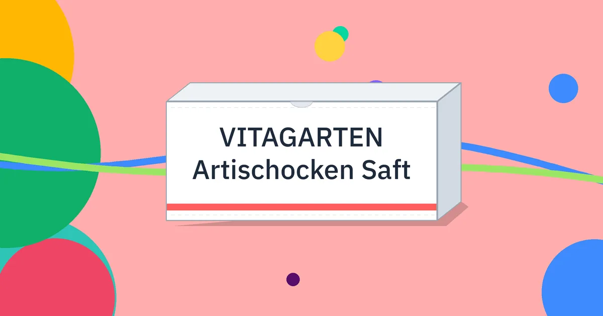 Symbolbild: Packung mit der Aufschrift VITAGARTEN Artischocken Saft (PZN 08588323) – Verfügbarkeit und Bezug in Apotheken in Frankfurt am Main