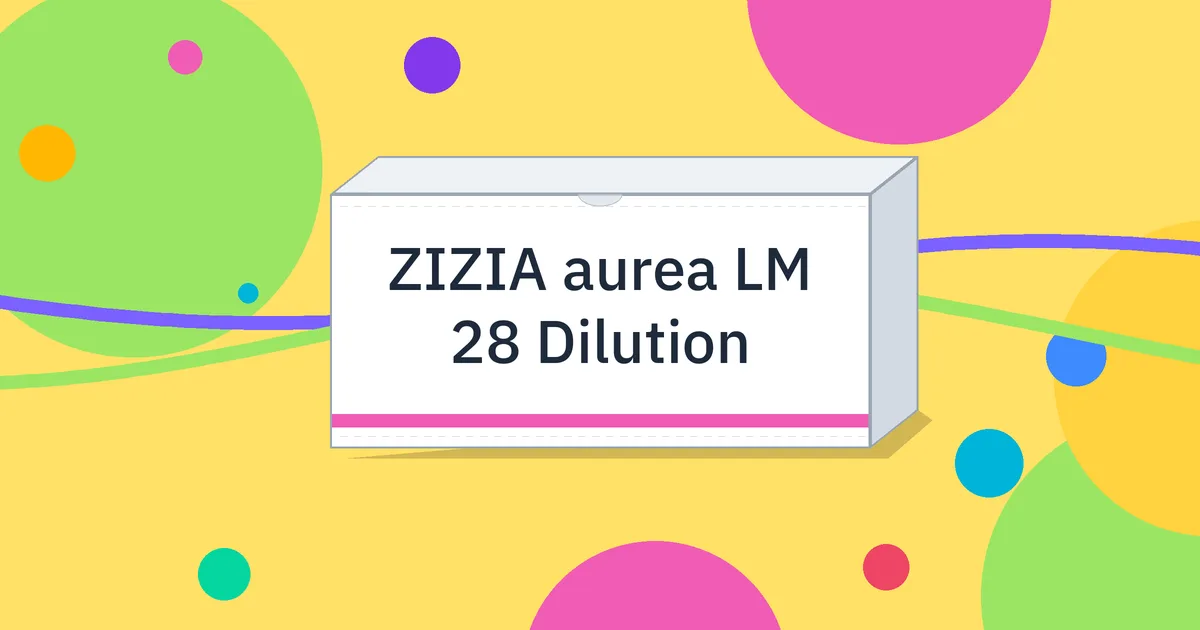 Symbolbild: Packung mit der Aufschrift ZIZIA aurea LM 28 Dilution (PZN 13303966) – Verfügbarkeit und Bezug in Apotheken in Frankfurt am Main