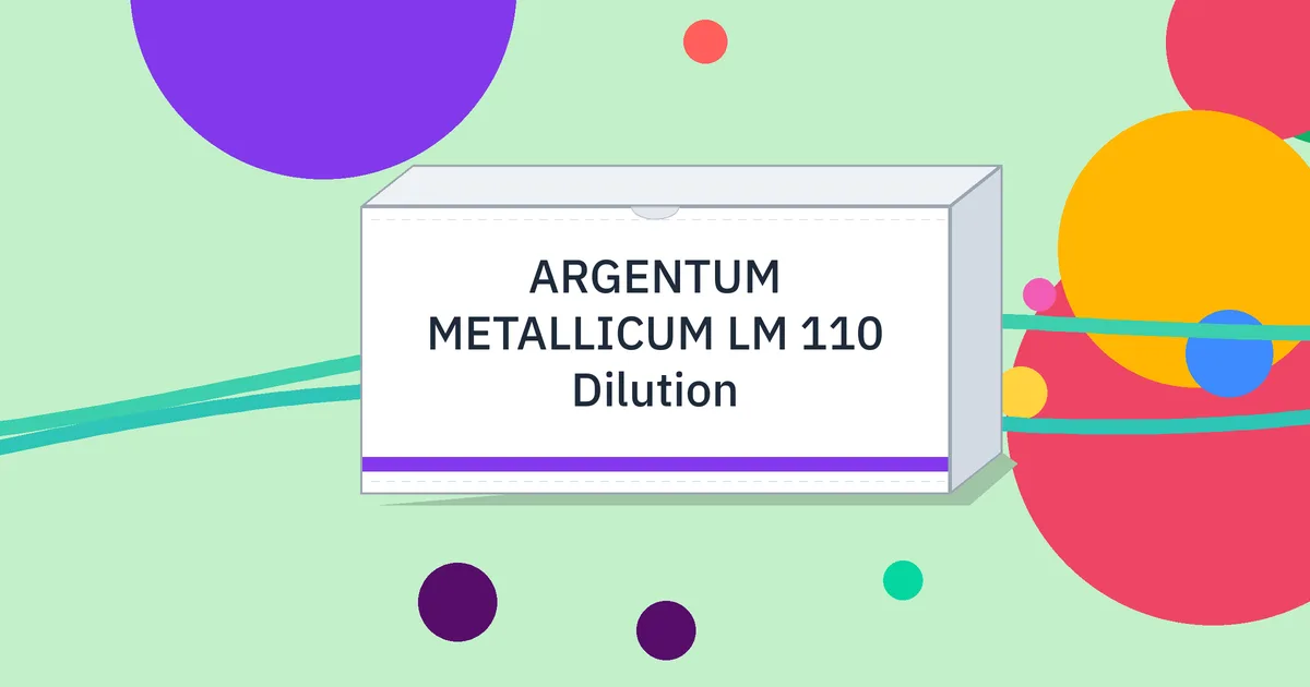 Symbolbild: Packung mit der Aufschrift ARGENTUM METALLICUM LM 110 Dilution (PZN 12768048) – Verfügbarkeit und Bezug in Apotheken in Frankfurt am Main