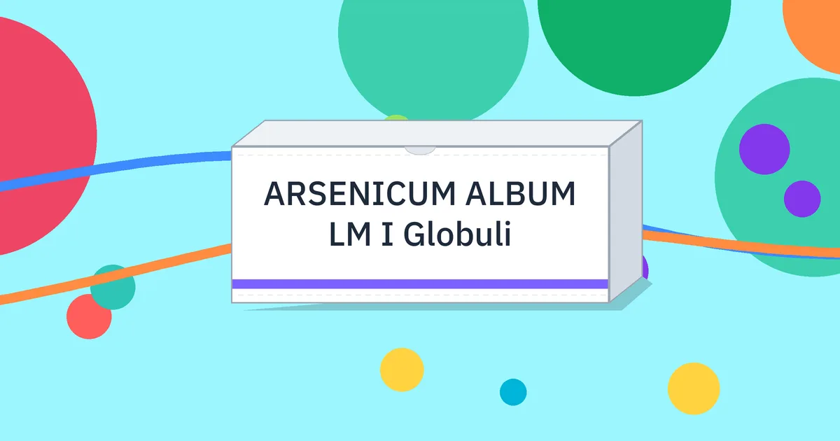 Symbolbild: Packung mit der Aufschrift ARSENICUM ALBUM LM I Globuli (PZN 07248335) – Verfügbarkeit und Bezug in Apotheken in Frankfurt am Main