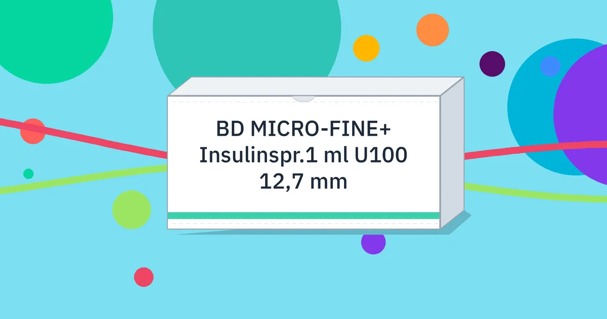 Symbolbild: Packung mit der Aufschrift BD MICRO-FINE+ Insulinspr.1 ml U100 12,7 mm (PZN 10301441) – Verfügbarkeit und Bezug in Apotheken in Frankfurt am Main