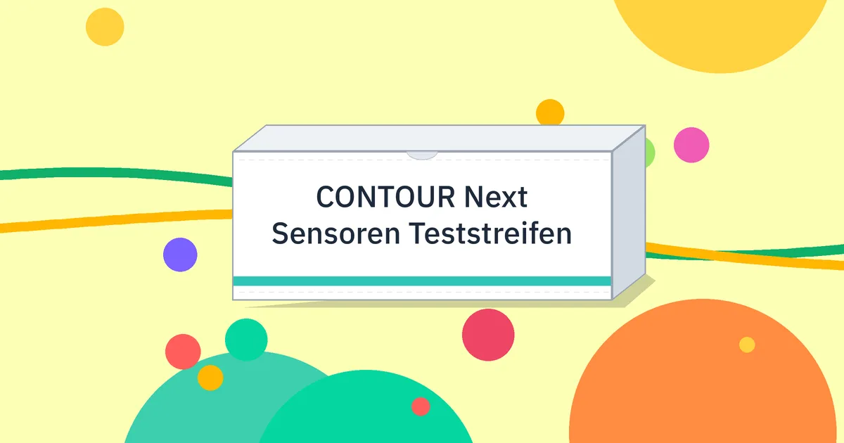 Symbolbild: Packung mit der Aufschrift CONTOUR Next Sensoren Teststreifen (PZN 09890544) – Verfügbarkeit und Bezug in Apotheken in Frankfurt am Main
