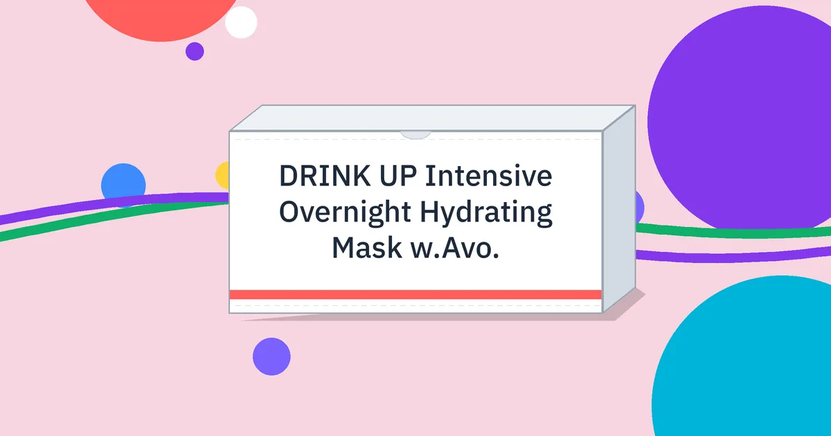 Symbolbild: Packung mit der Aufschrift DRINK UP Intensive Overnight Hydrating Mask w.Avo. (PZN 19186579) – Verfügbarkeit und Bezug in Apotheken in Frankfurt am Main