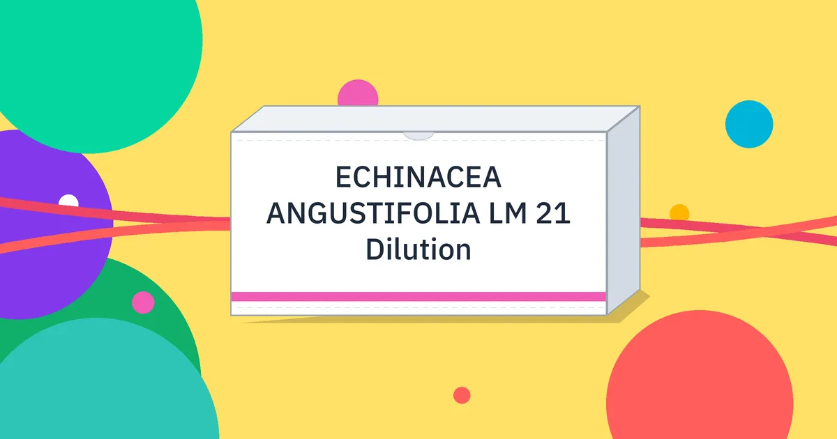 Symbolbild: Packung mit der Aufschrift ECHINACEA ANGUSTIFOLIA LM 21 Dilution (PZN 12844039) – Verfügbarkeit und Bezug in Apotheken in Frankfurt am Main