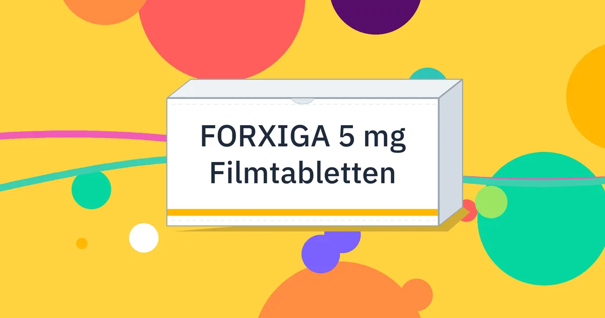 Symbolbild: Packung mit der Aufschrift FORXIGA 5 mg Filmtabletten (PZN 18090363) – Verfügbarkeit und Bezug in Apotheken in Frankfurt am Main