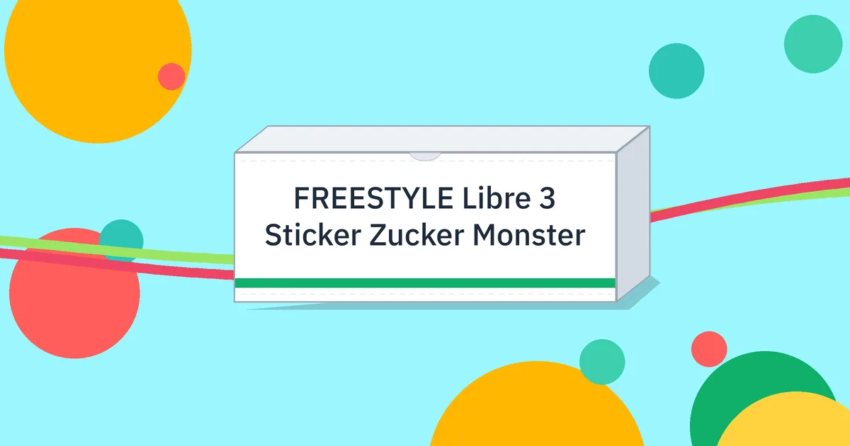 Symbolbild: Packung mit der Aufschrift FREESTYLE Libre 3 Sticker Zucker Monster (PZN 18177199) – Verfügbarkeit und Bezug in Apotheken in Frankfurt am Main