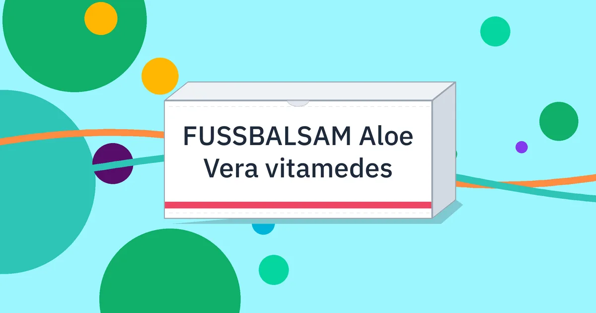 Symbolbild: Packung mit der Aufschrift FUSSBALSAM Aloe Vera vitamedes (PZN 20941839) – Verfügbarkeit und Bezug in Apotheken in Frankfurt am Main