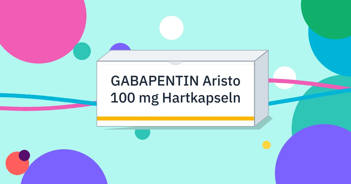 Symbolbild: Packung mit der Aufschrift GABAPENTIN Aristo 100 mg Hartkapseln (PZN 05509352) – Verfügbarkeit und Bezug in Apotheken in Frankfurt am Main
