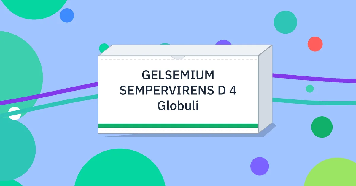 Symbolbild: Packung mit der Aufschrift GELSEMIUM SEMPERVIRENS D 4 Globuli (PZN 13718489) – Verfügbarkeit und Bezug in Apotheken in Frankfurt am Main