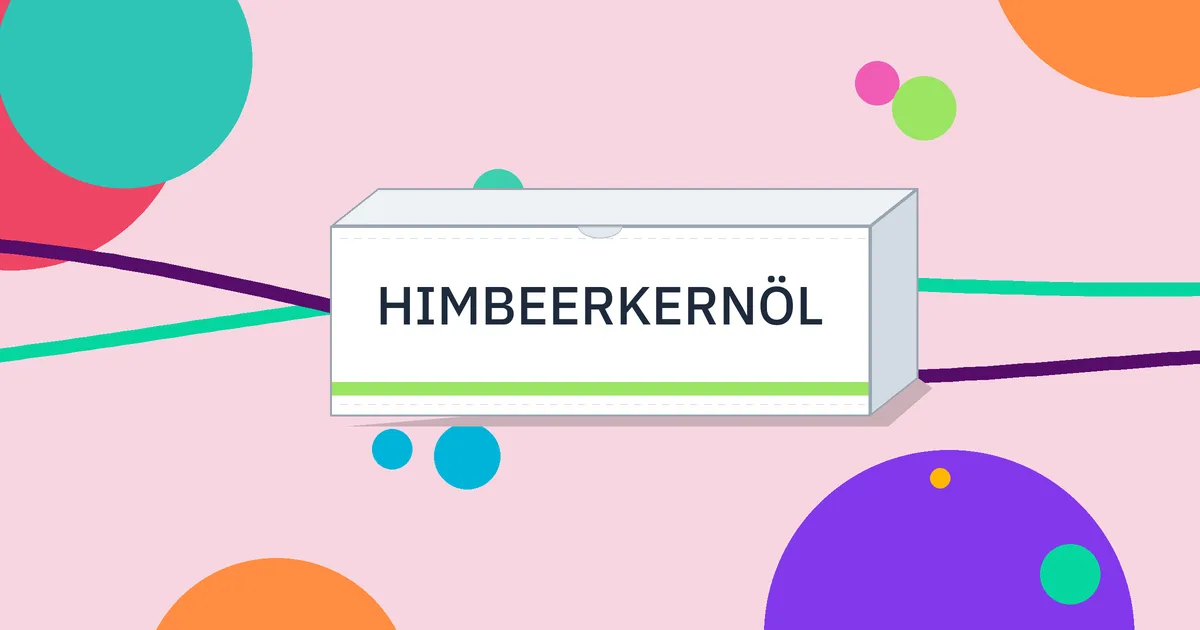 Symbolbild: Packung mit der Aufschrift HIMBEERKERNÖL (PZN 18681992) – Verfügbarkeit und Bezug in Apotheken in Frankfurt am Main