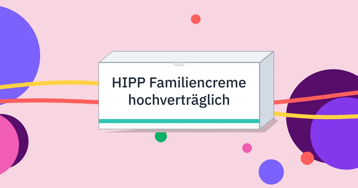 Symbolbild: Packung mit der Aufschrift HIPP Familiencreme hochverträglich (PZN 19898417) – Verfügbarkeit und Bezug in Apotheken in Frankfurt am Main