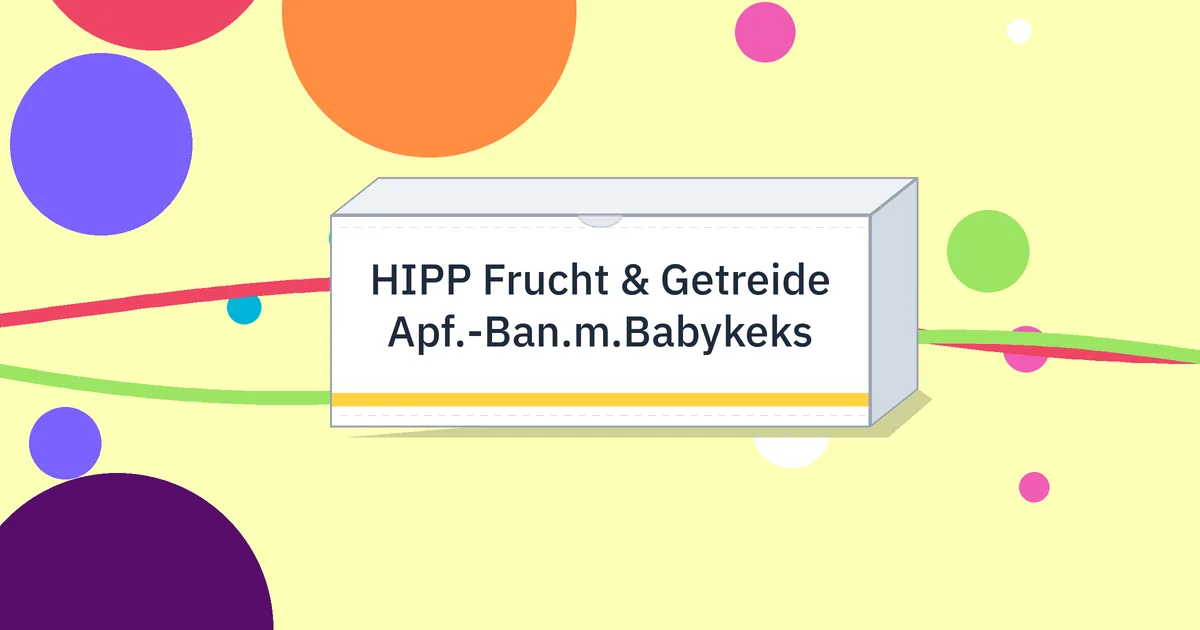 Symbolbild: Packung mit der Aufschrift HIPP Frucht & Getreide Apf.-Ban.m.Babykeks (PZN 02499676) – Verfügbarkeit und Bezug in Apotheken in Frankfurt am Main