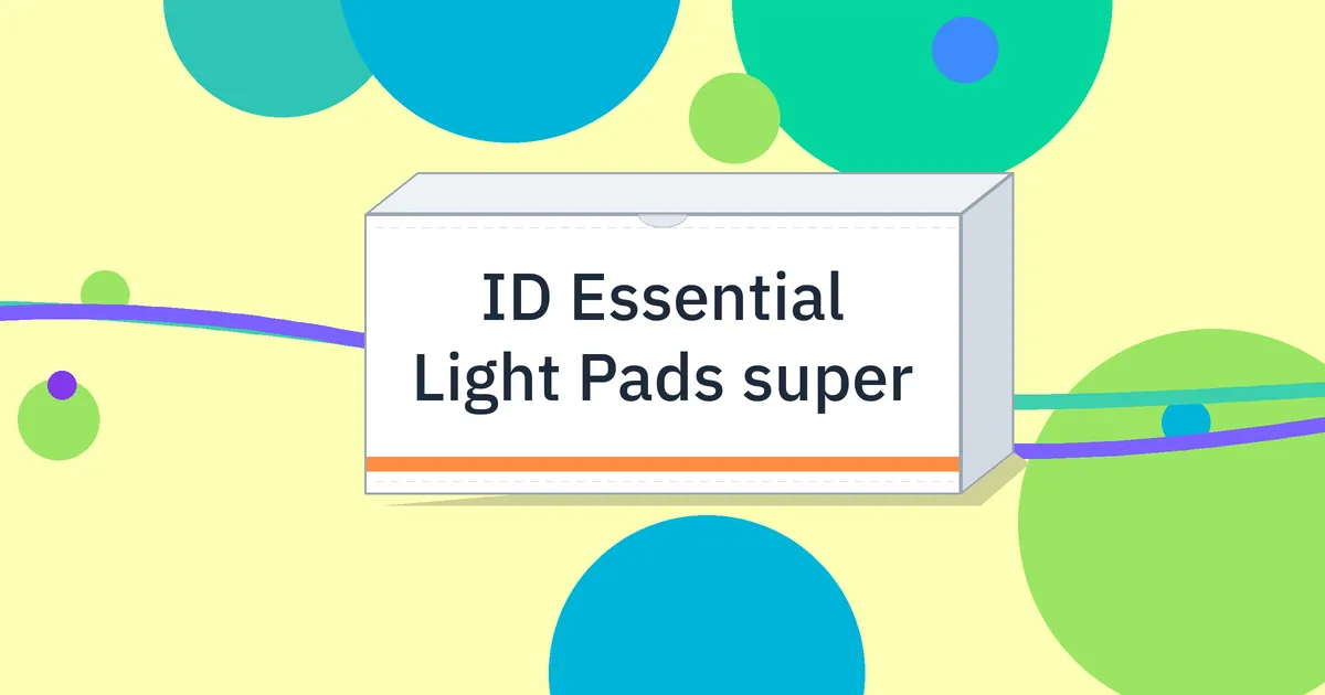 Symbolbild: Packung mit der Aufschrift ID Essential Light Pads super (PZN 19684691) – Verfügbarkeit und Bezug in Apotheken in Frankfurt am Main