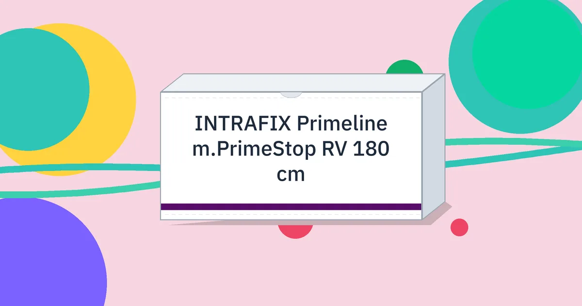 Symbolbild: Packung mit der Aufschrift INTRAFIX Primeline m.PrimeStop RV 180 cm (PZN 16981767) – Verfügbarkeit und Bezug in Apotheken in Frankfurt am Main