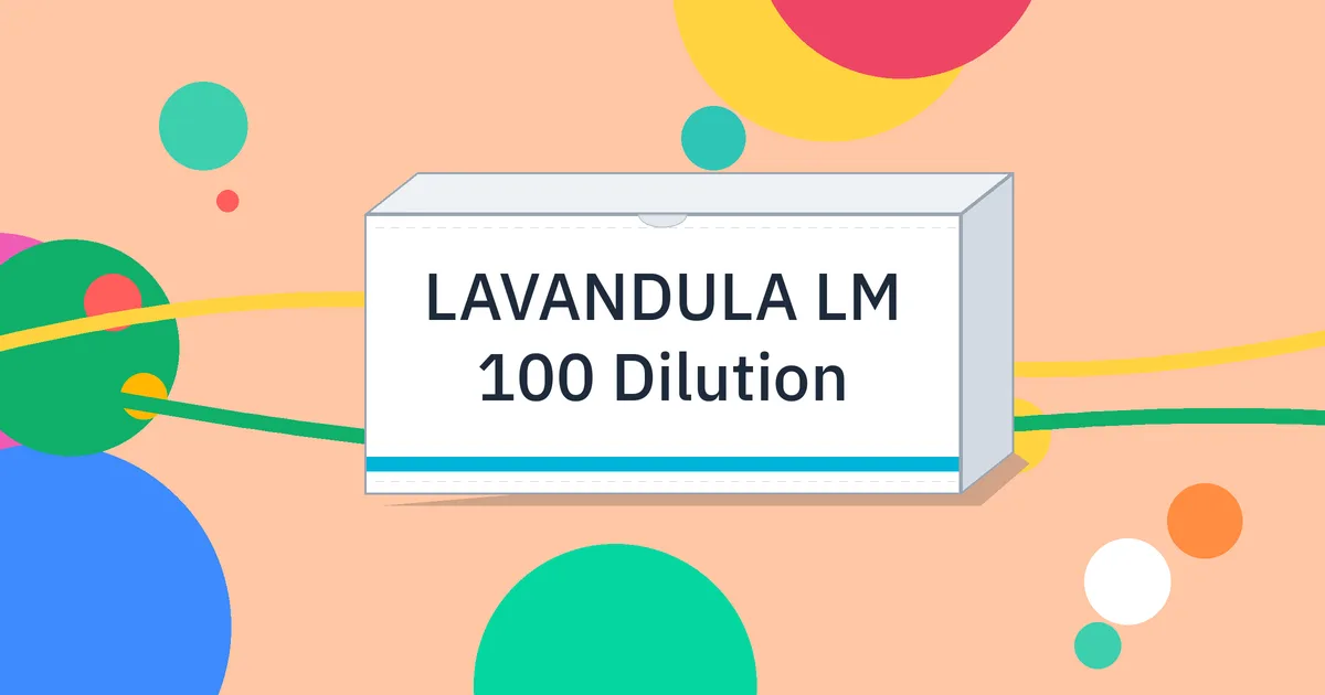 Symbolbild: Packung mit der Aufschrift LAVANDULA LM 100 Dilution (PZN 12930052) – Verfügbarkeit und Bezug in Apotheken in Frankfurt am Main