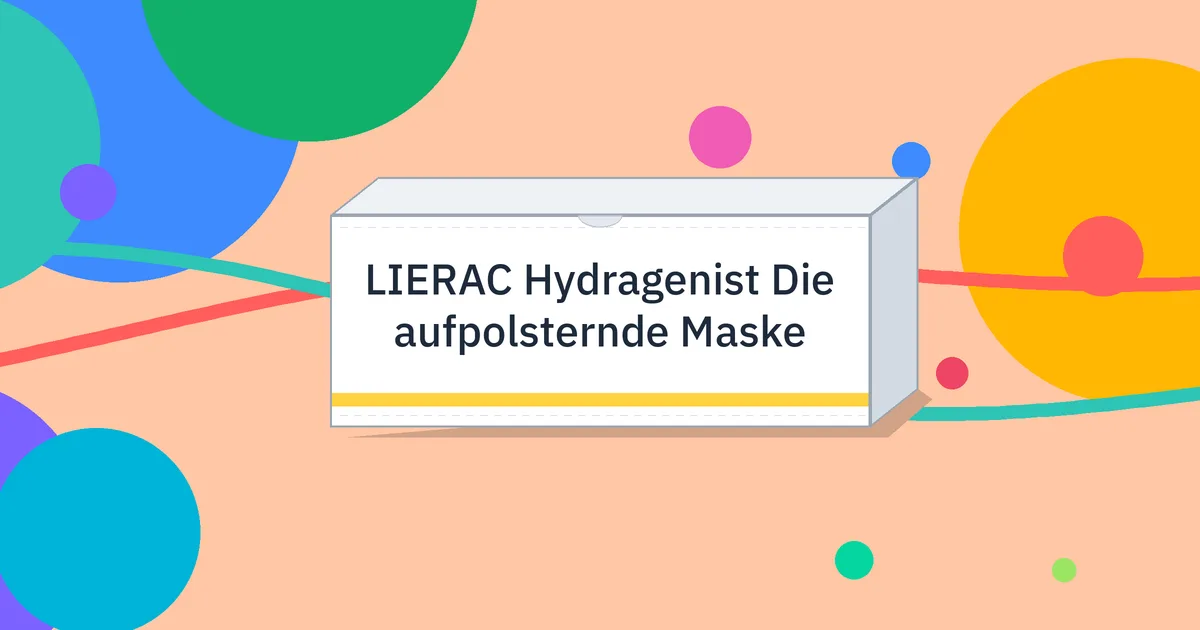 Symbolbild: Packung mit der Aufschrift LIERAC Hydragenist Die aufpolsternde Maske (PZN 19818950) – Verfügbarkeit und Bezug in Apotheken in Frankfurt am Main